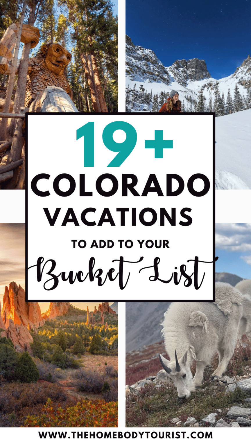 Colorado Bucket List: 19 Colorado Vacation Areas You NEED to Visit ...