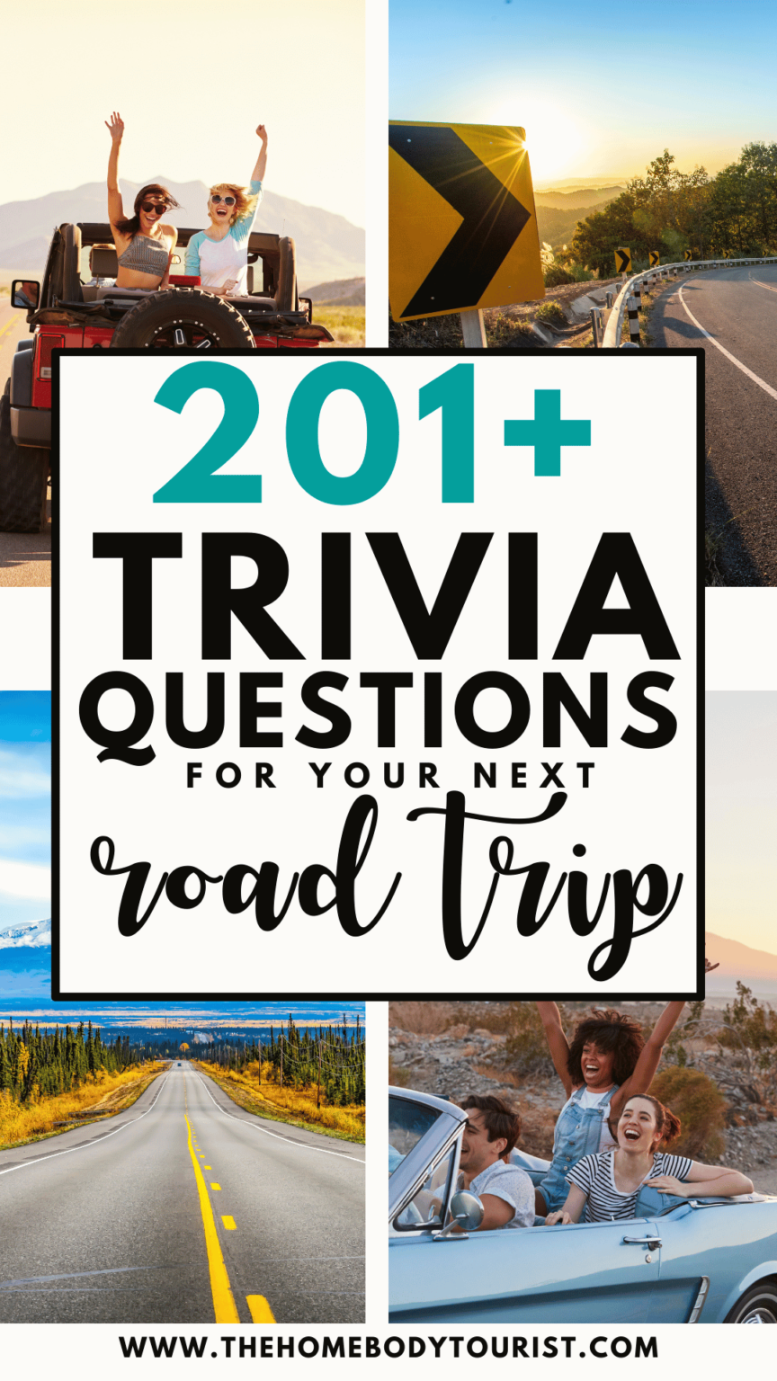 201+ Trivia Questions For a Road Trip (USA edition!) - The Homebody Tourist