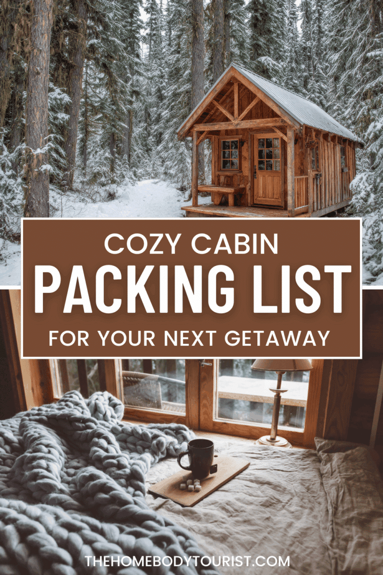 Cozy Cabin Must-Haves: Complete Cabin Packing List | The Homebody Tourist